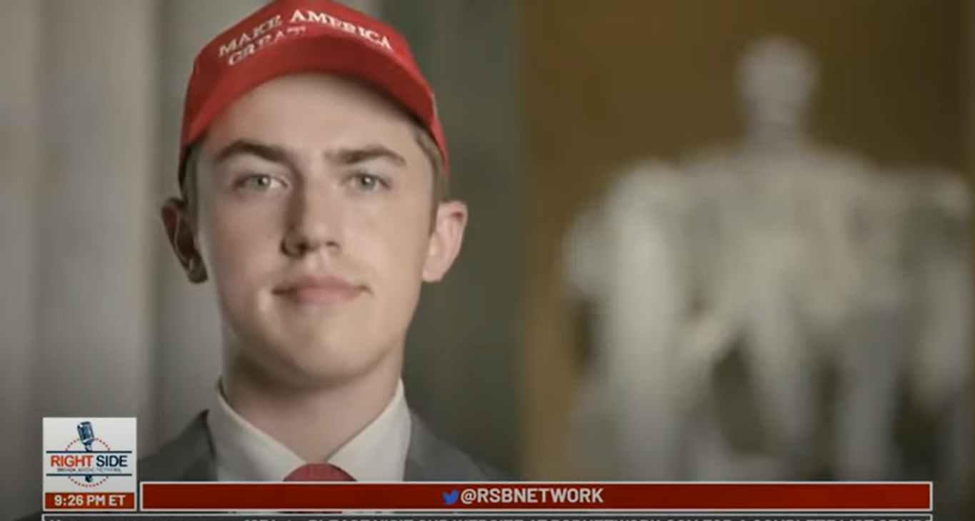 USA meedia poolt laimatud Nick Sandmann kutsus üles Trumpi poolt ...