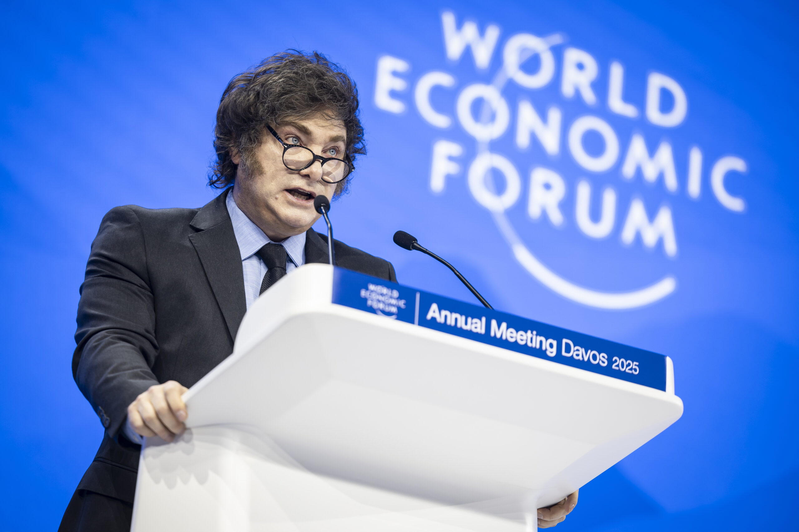 Javier Milei WEF-i globalistidele: tunnistage oma süü üles! - Objektiiv